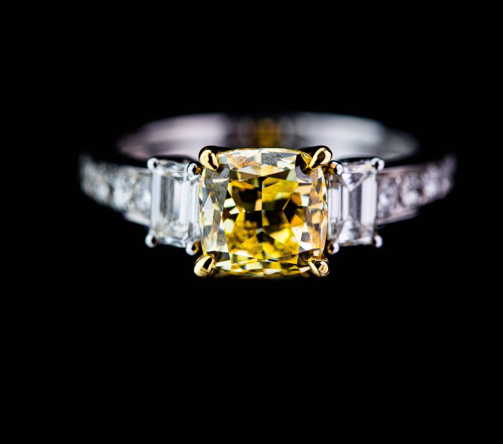 Golden Diamond Ring – Juwelier Berlin – Goldberg Juwelen